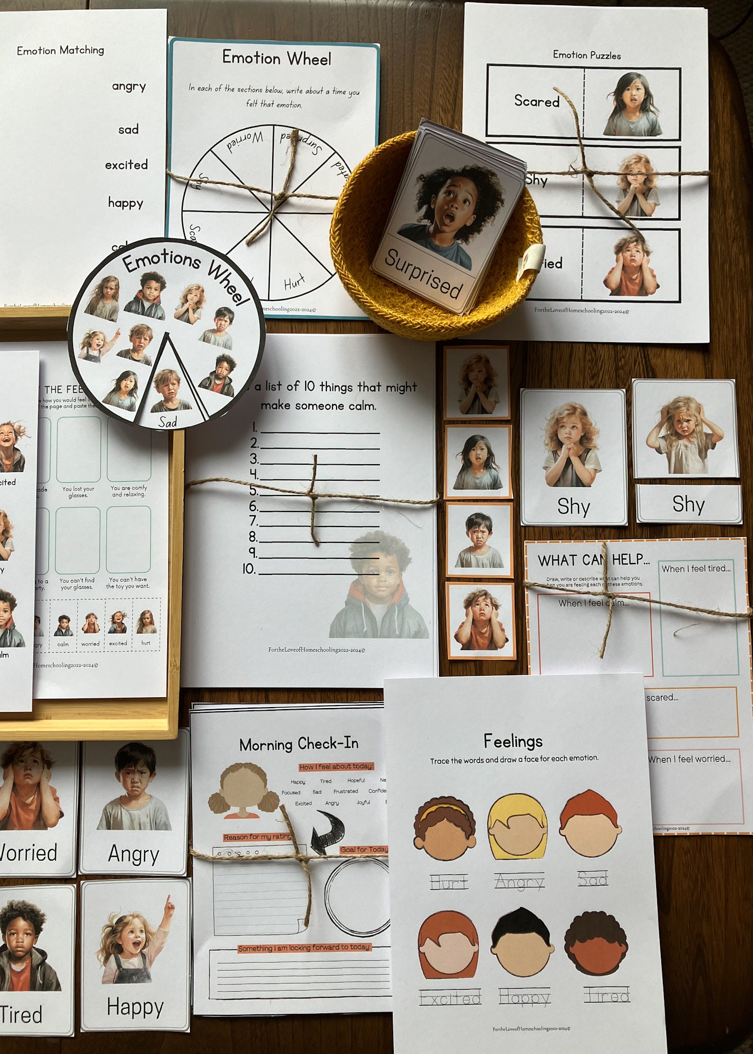 Feelings & Emotions Unit - Etsy