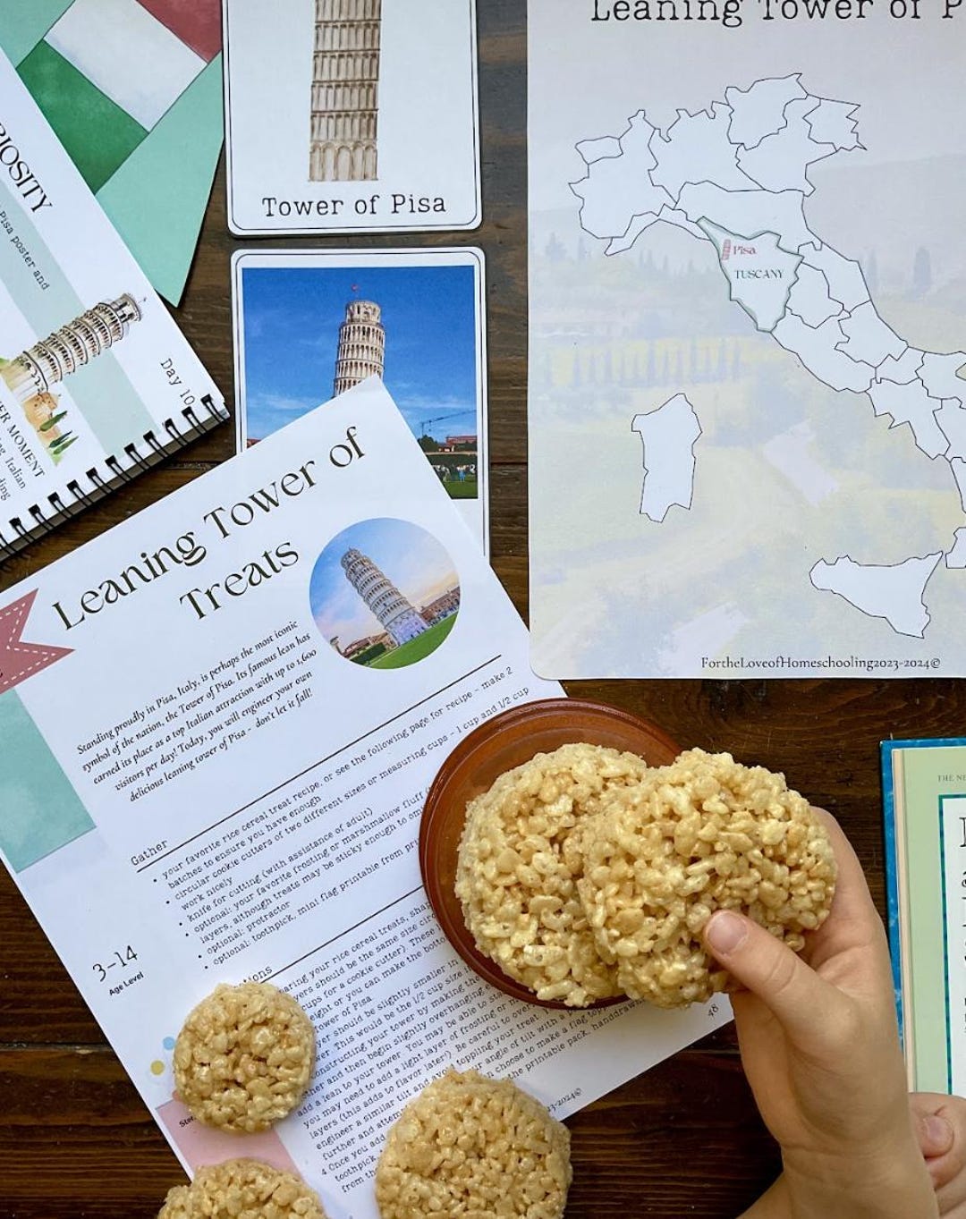 Italy Unit Study - Etsy