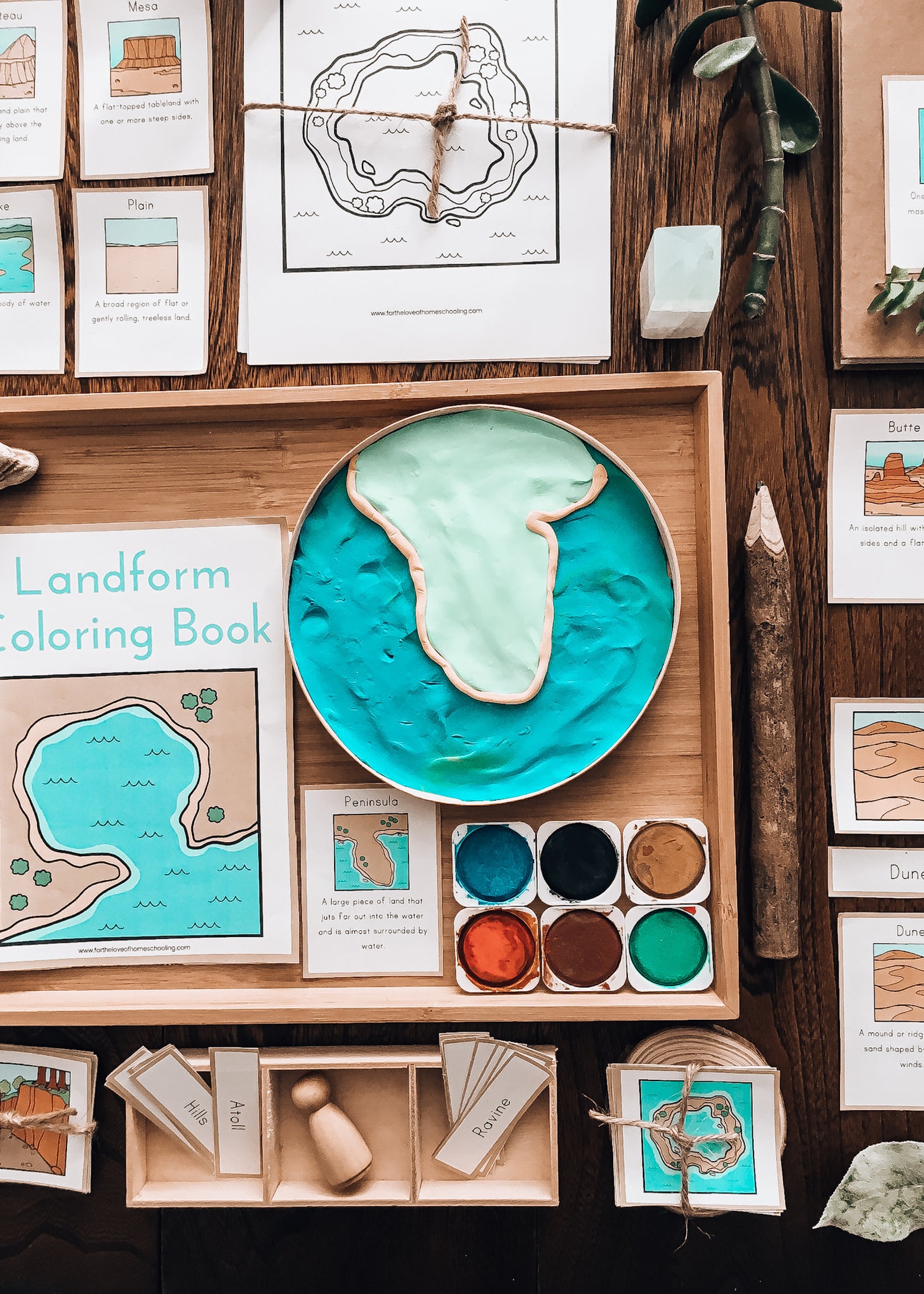 Landforms Pack - Etsy