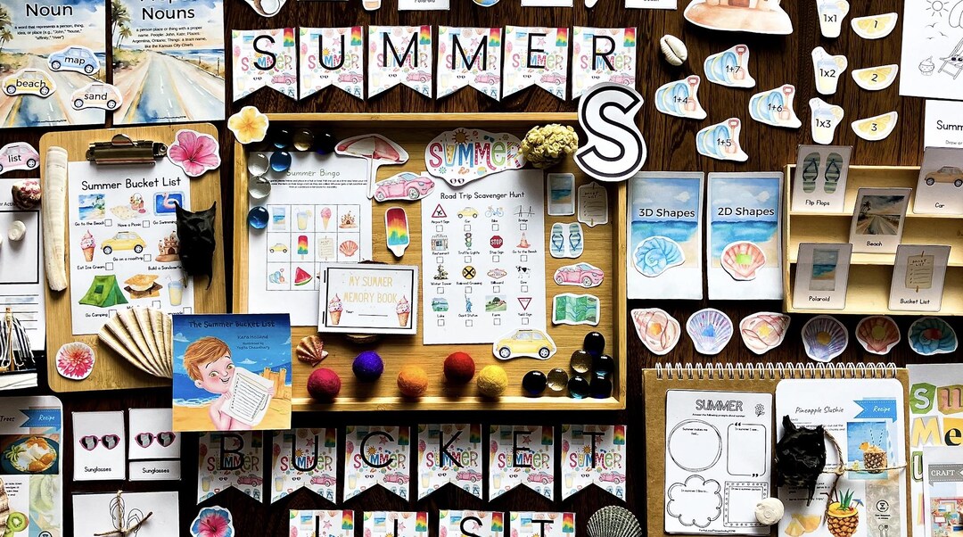 Summer Bucket List 12 Weeks of Summer - Etsy