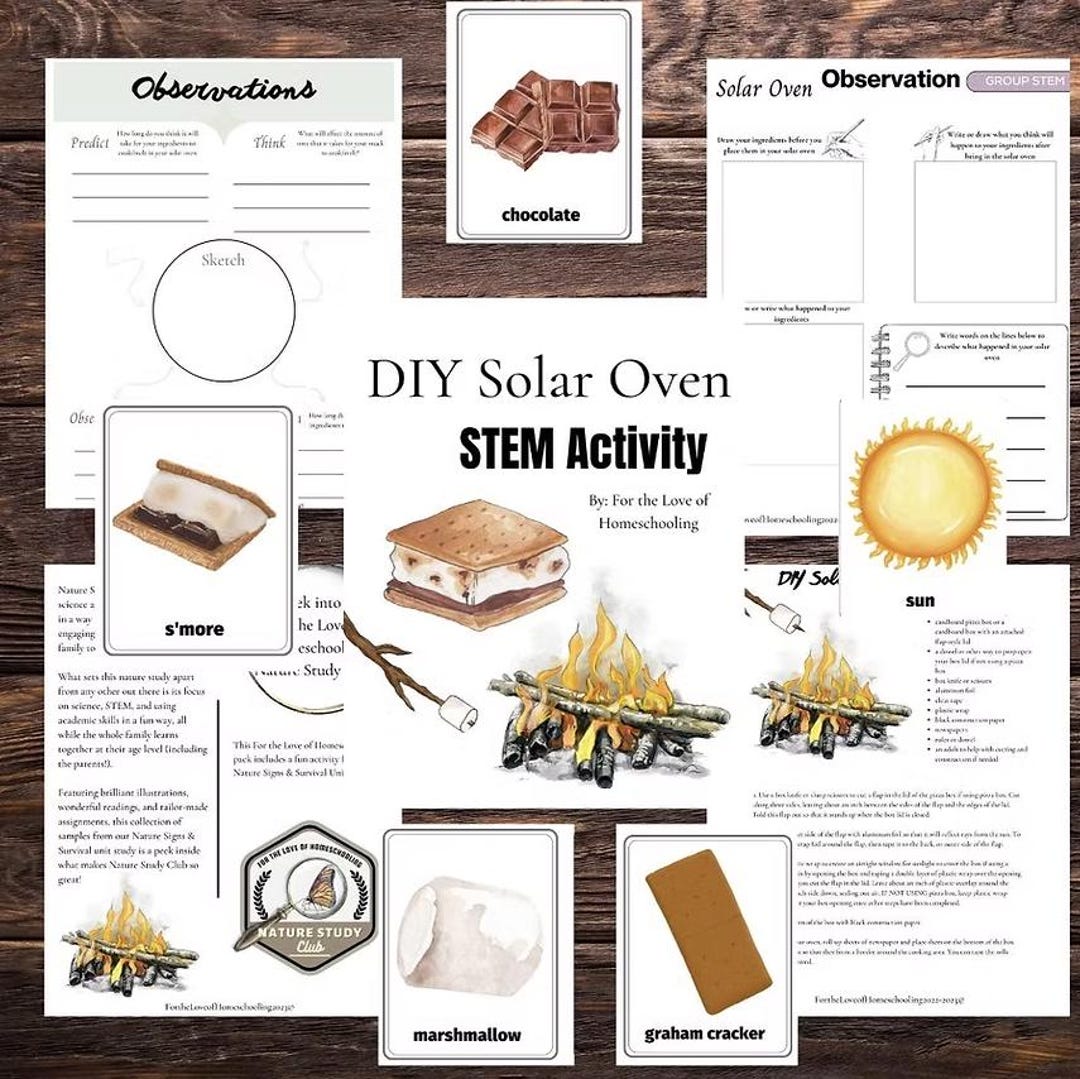 DIY Solar Oven STEM Project - Etsy