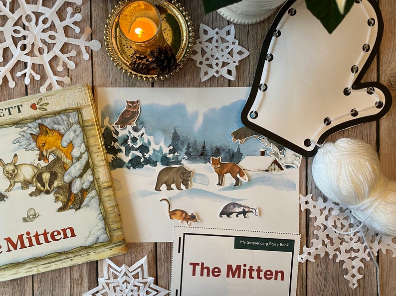 Mitten Themed Learning Pack - Etsy