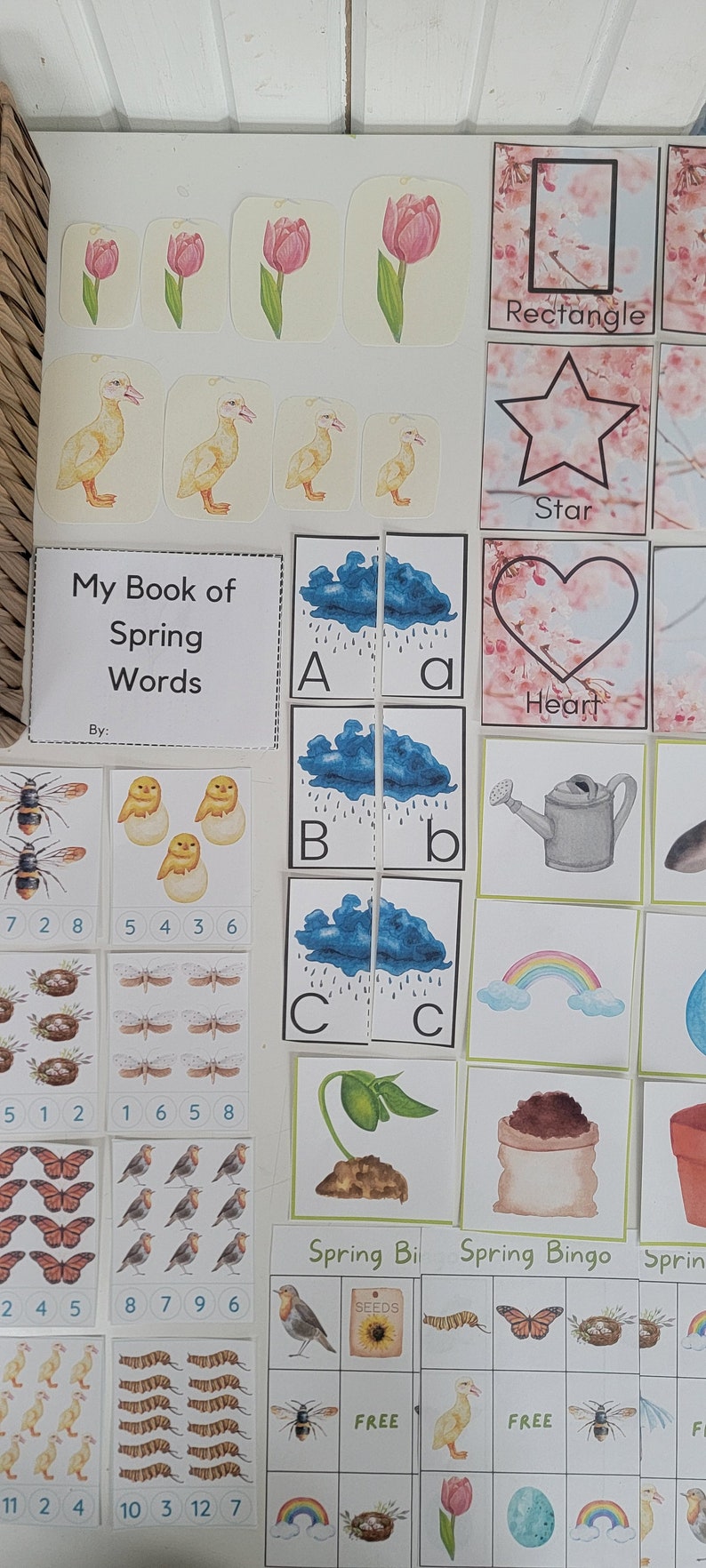 Spring Learning Pack - Etsy