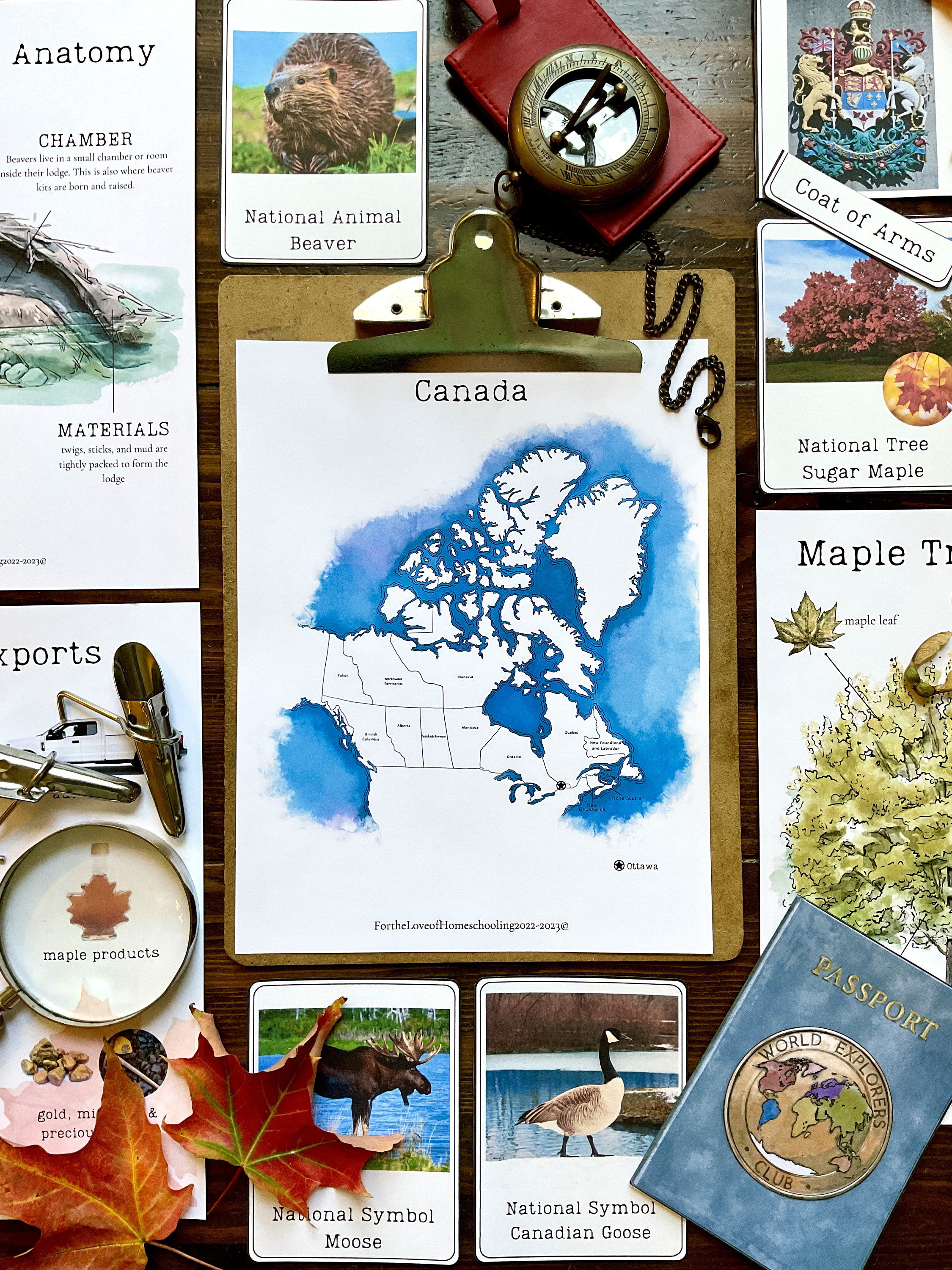 Canada Unit Study - Etsy