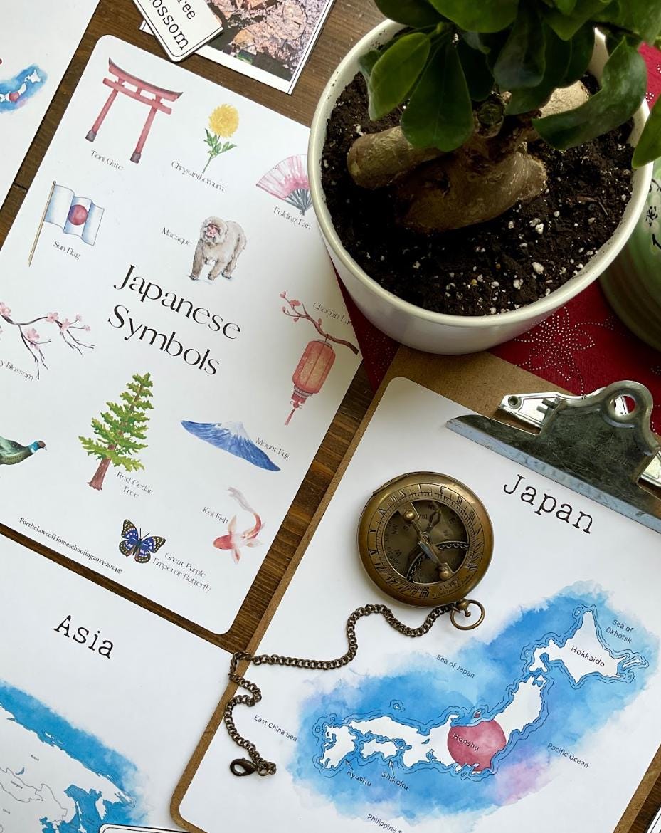 Japan Unit Study - Etsy