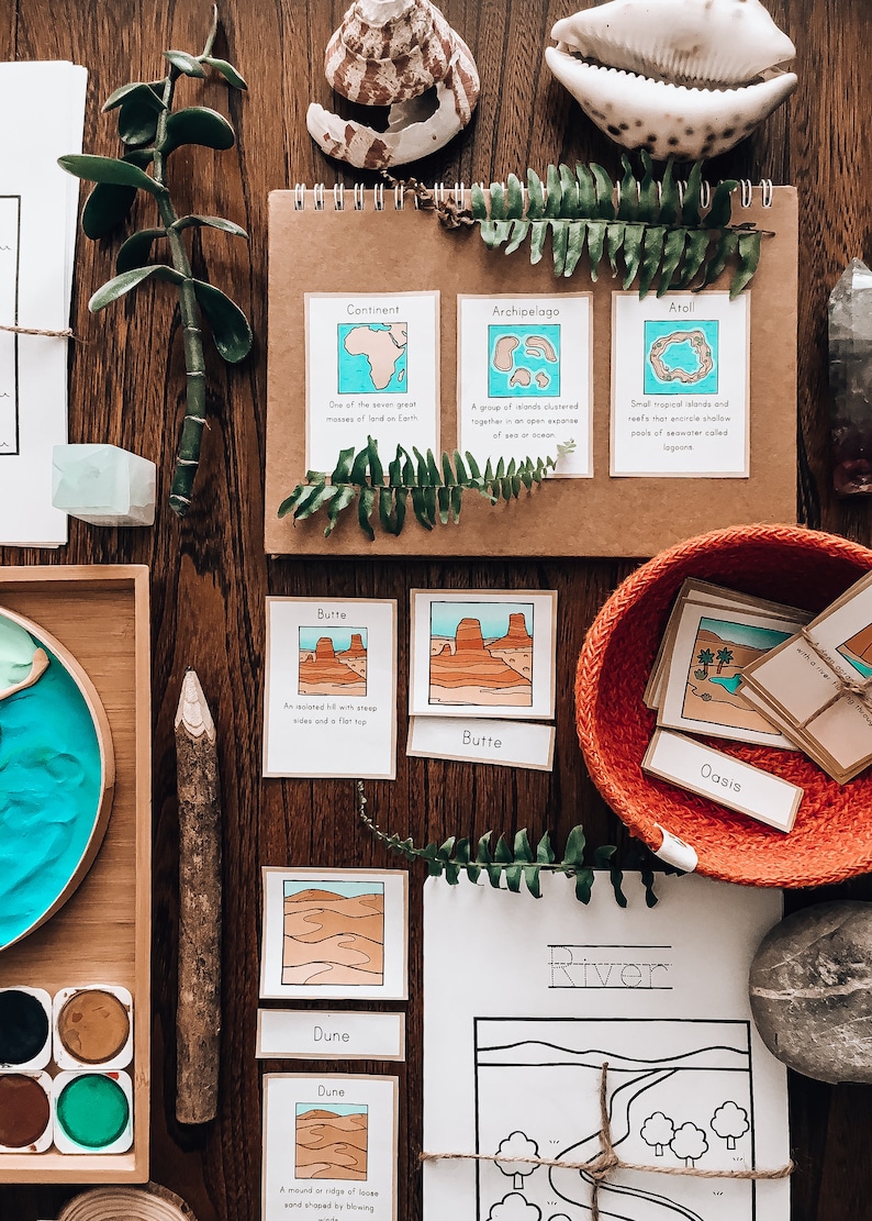 Landforms Pack - Etsy