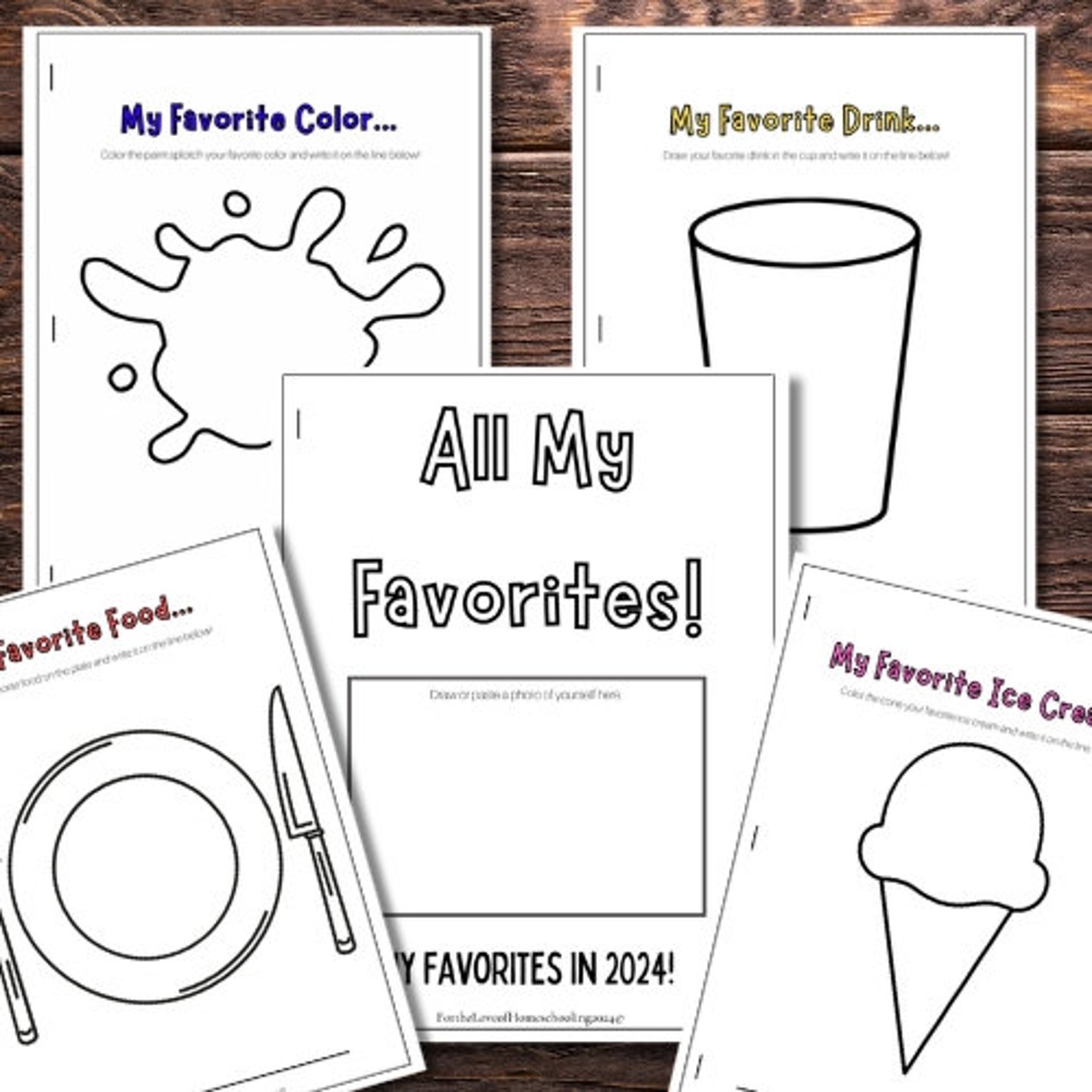 All My Favorites Memory Book - Etsy