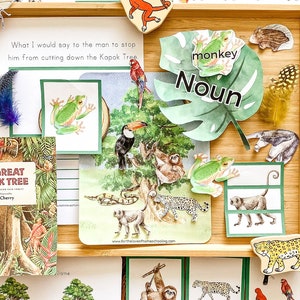 The Great Kapok Tree Book Unit - Etsy