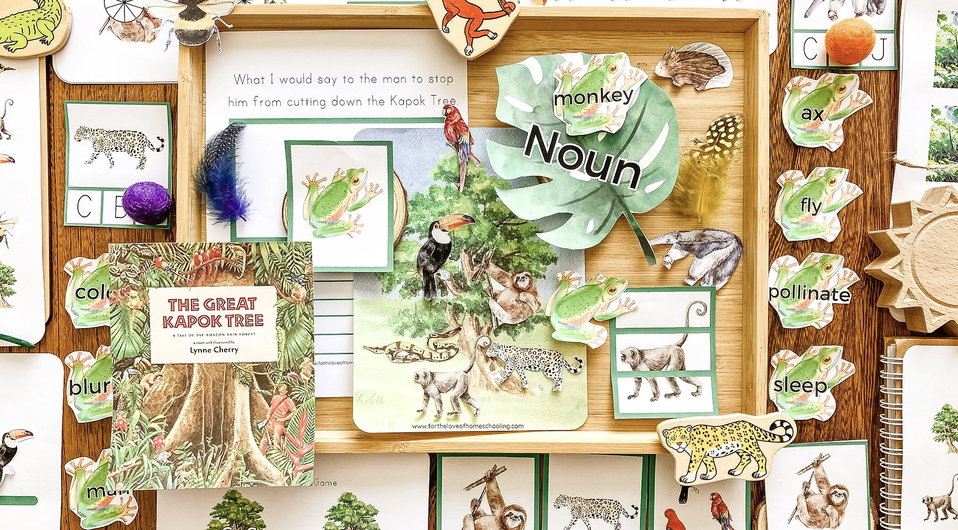 The Great Kapok Tree Book Unit - Etsy