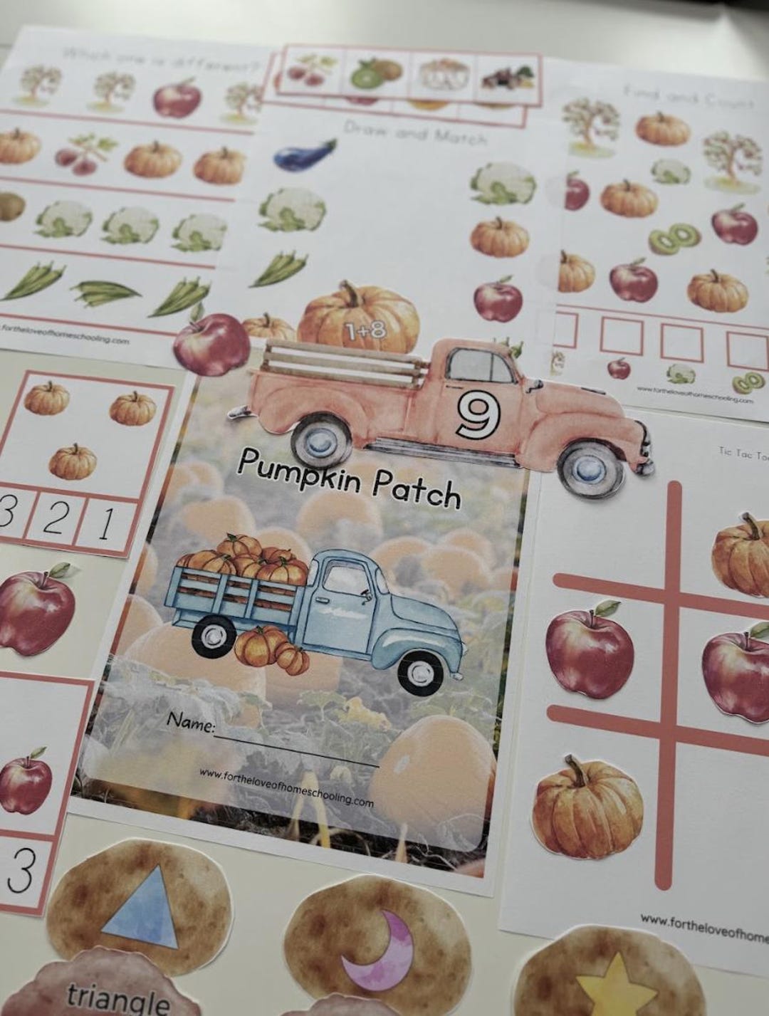 Math in the Pumpkin Patch - Etsy