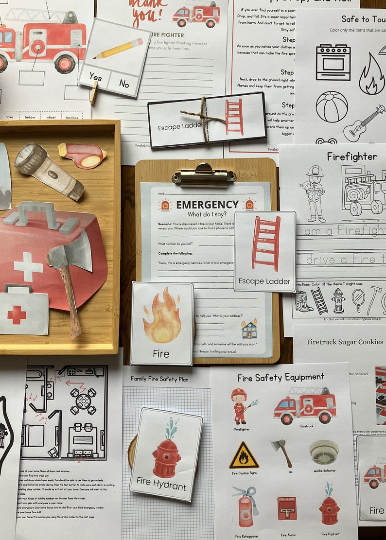 Fire Safety Unit - Etsy