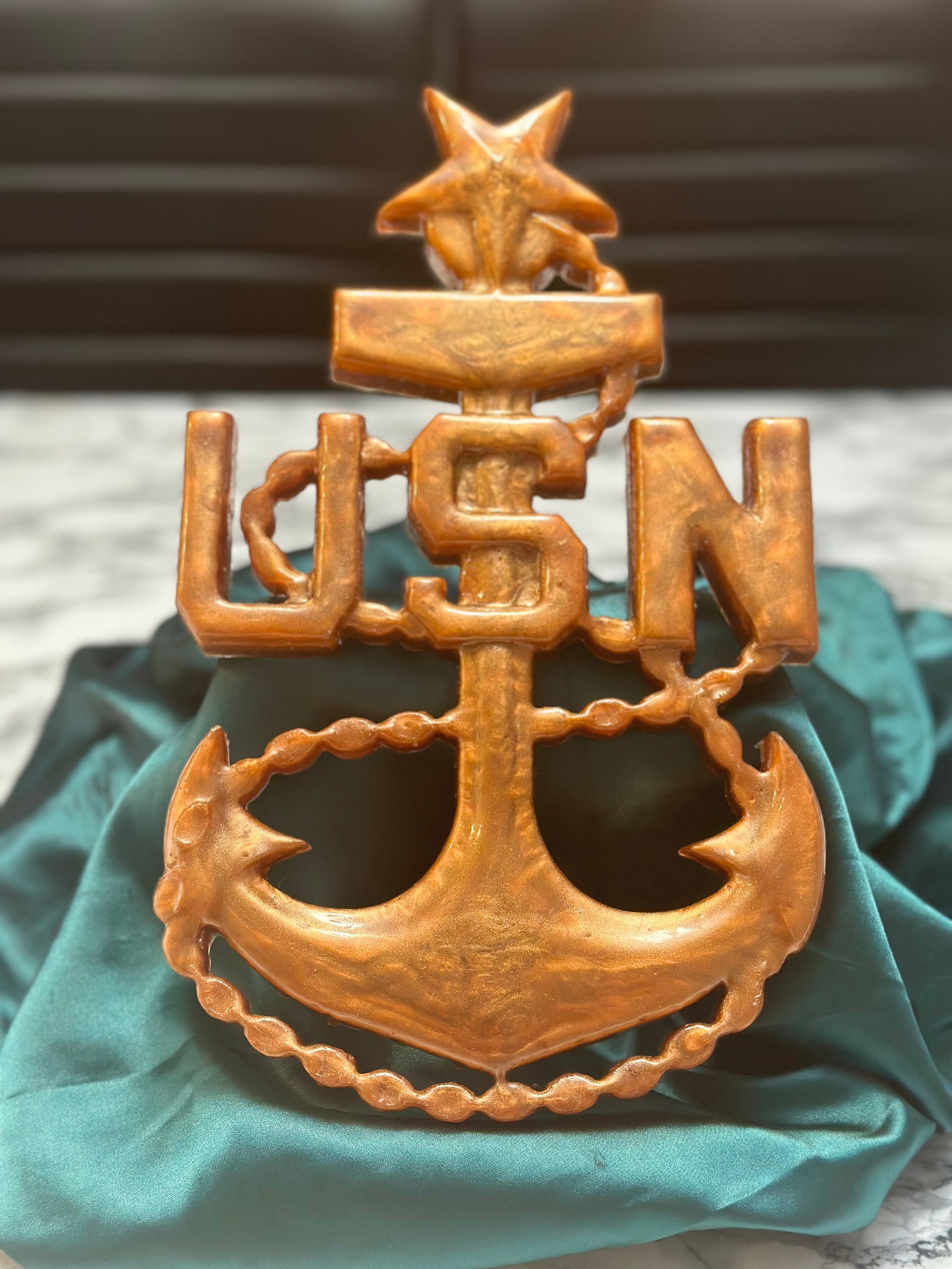 Navy Senior Chief Anchor - Etsy