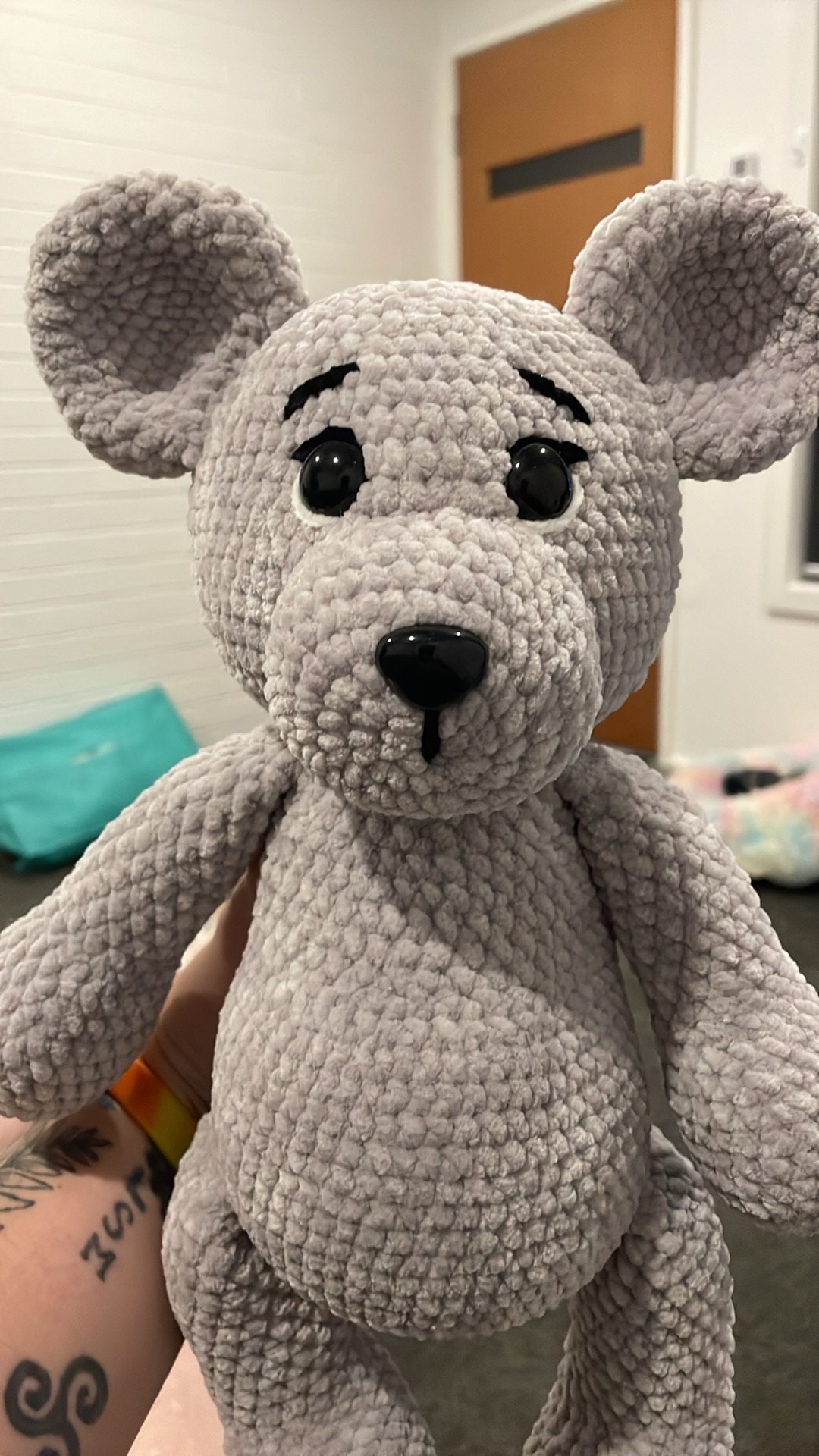 Cute Low Sew Crochet Teddy Bear Pattern (sew Muzzle & Ears) - Etsy