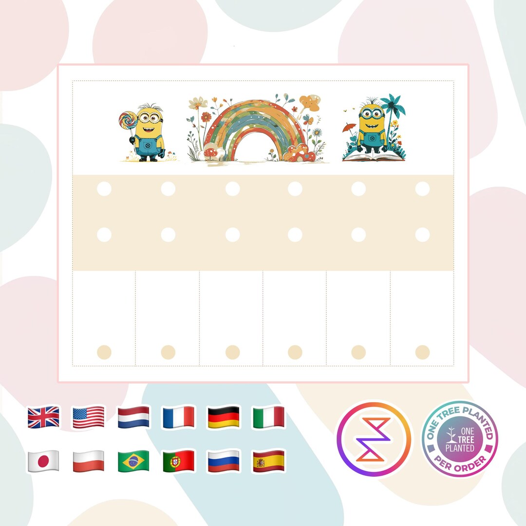 DIY Printable • Mini Routine Minions • Svgs and FIG Included • Digital ...