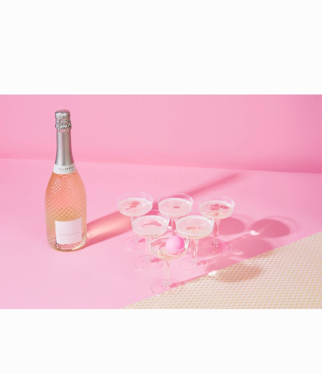 Prosecco Pong 14pc Set 12 Cups 2 Balls Party Game - Etsy