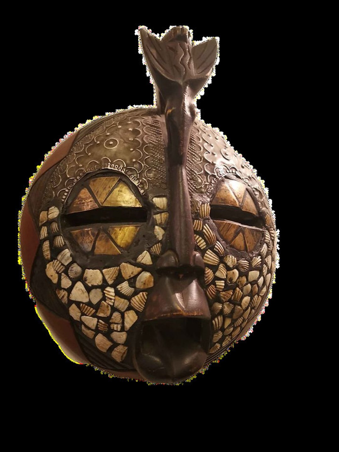 African Ashanti Mask - Etsy