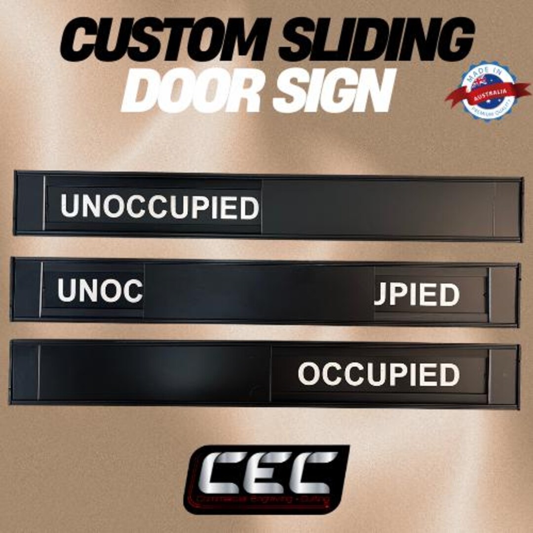 Custom Sliding Door Sign – Handmade in Australia - Etsy Australia