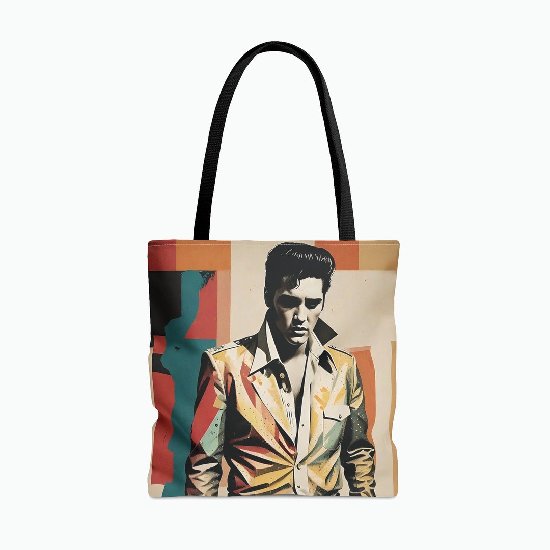 Stylish Elvis Presley Shoulder Tote Bag for Everyday Use - Etsy