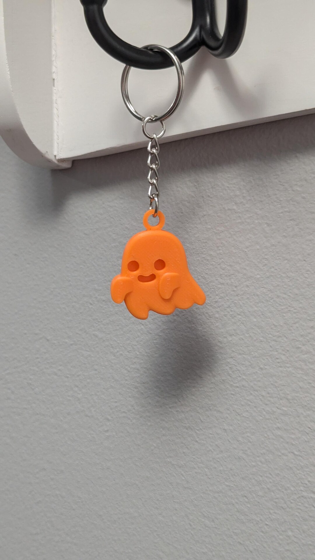 3D Printed Halloween Ghost Key Chain - Etsy