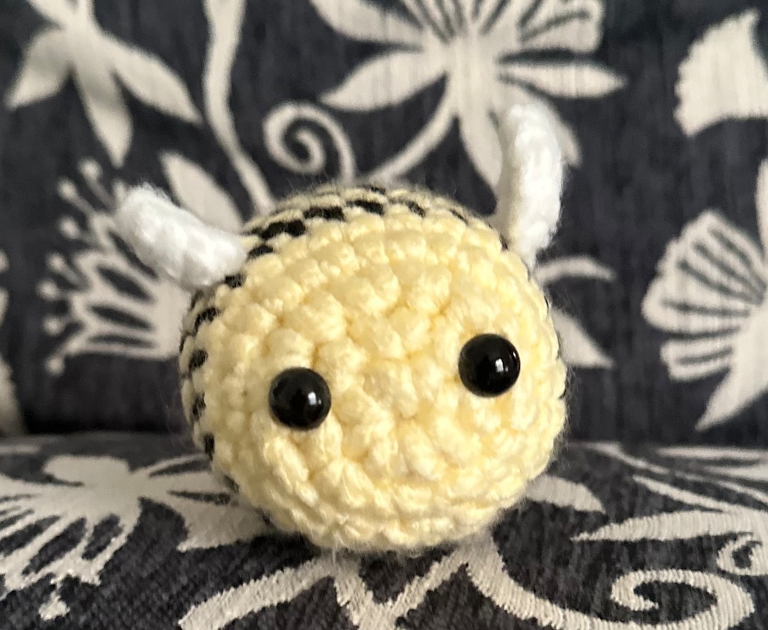 Cute Squishy Crochet Bee - Etsy