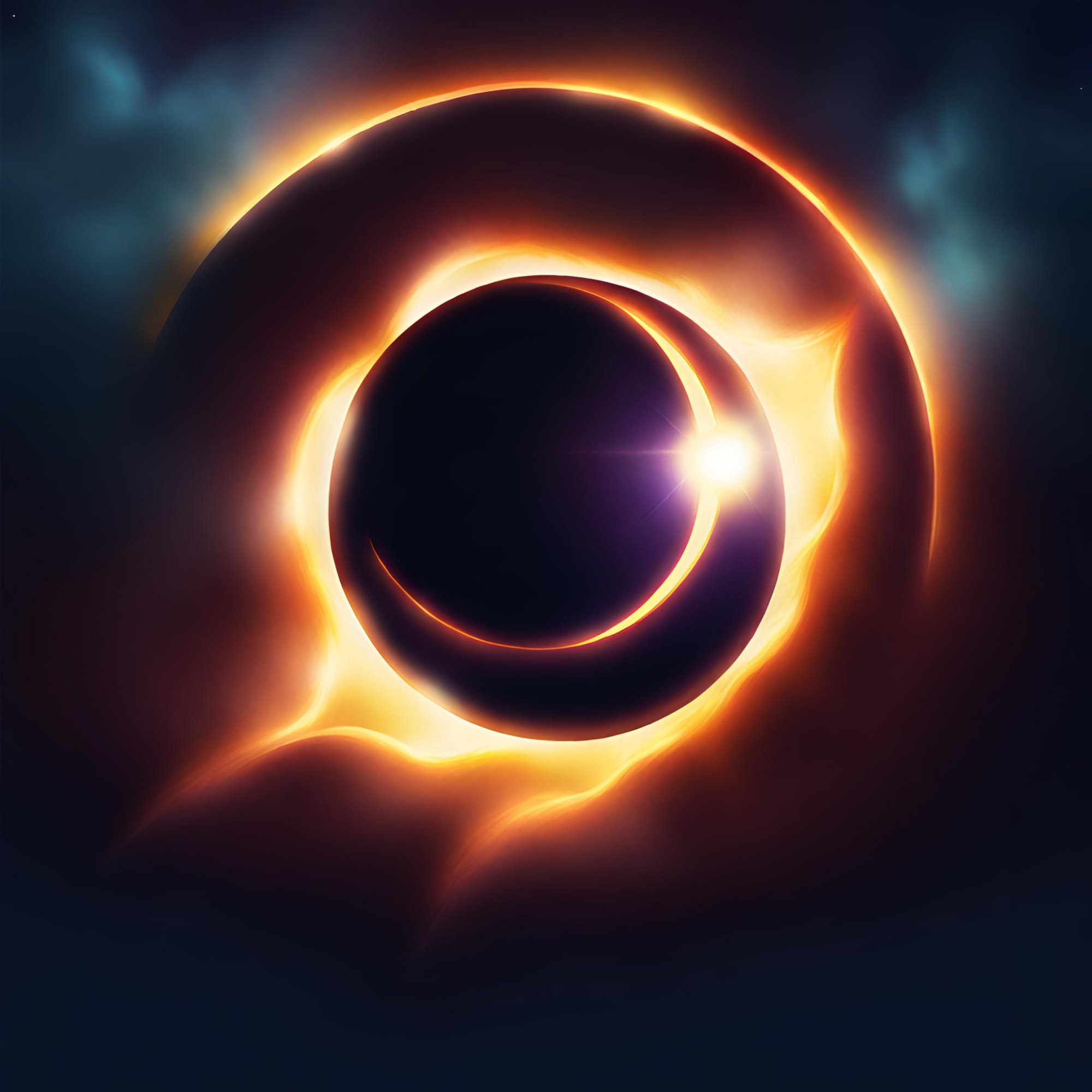 Digital Solar Eclipse Themed Printable Artwork Freeze Time Digital ...