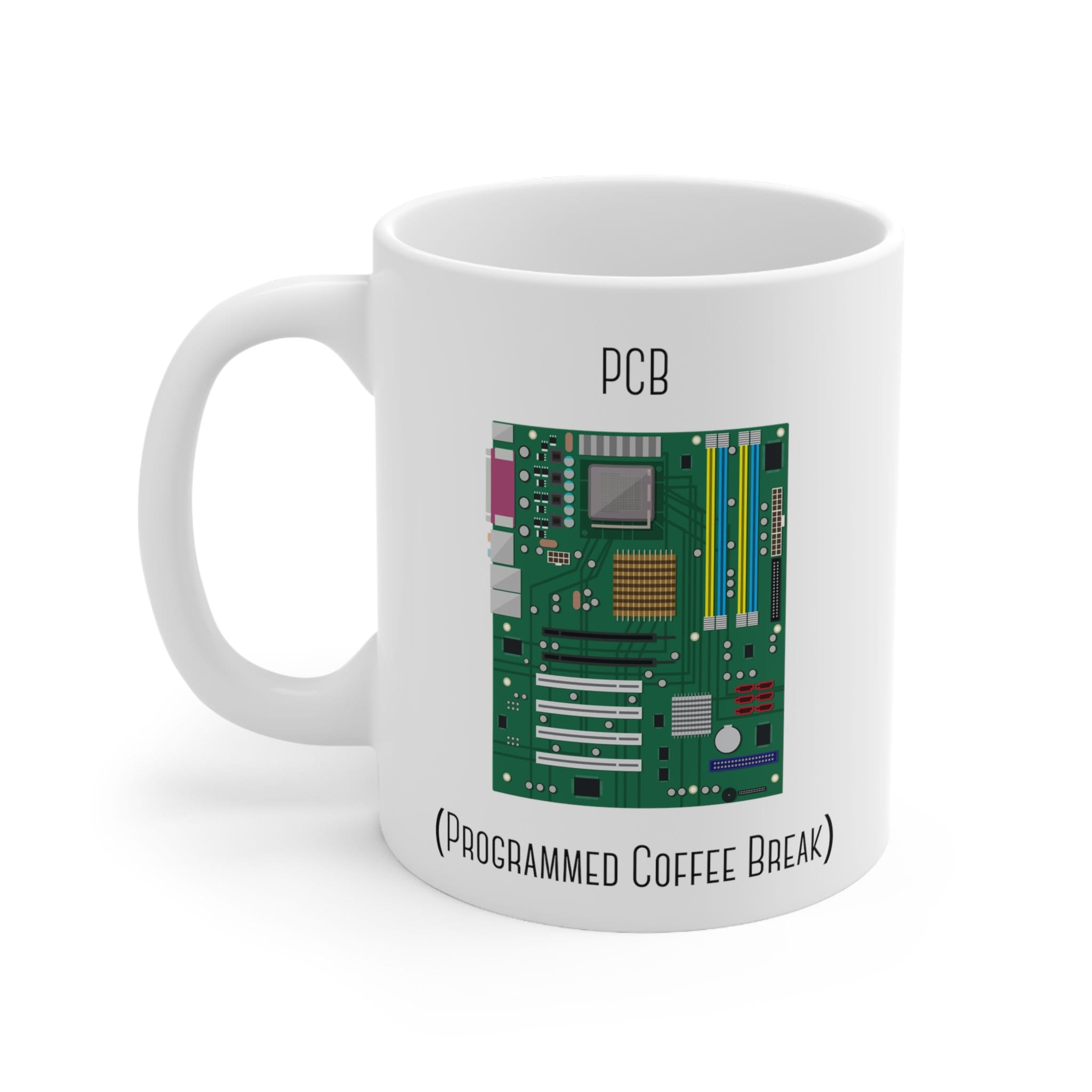 Funny Pcb Mug Arduino Pcb Programming Mug Printed Circuit Board