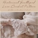 Historical Scalloped Crochet Lace PDF Pattern: Beginner to Intermediate ...