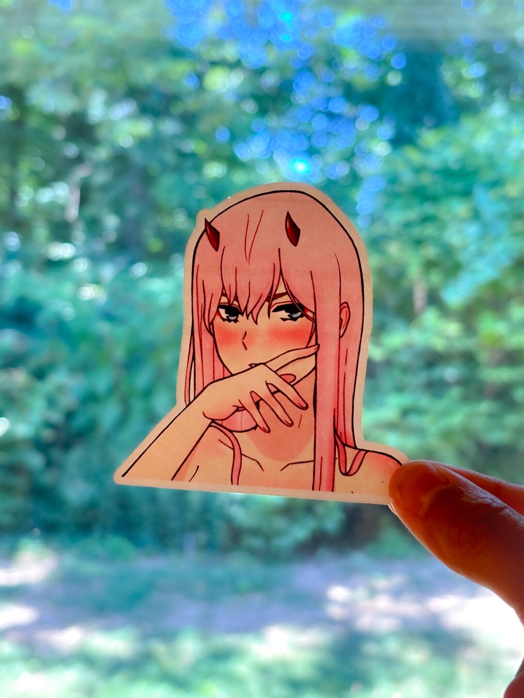 Zero Two Sticker darling in the Franxx - Etsy