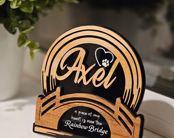 Rainbow Bridge Frame - Etsy UK