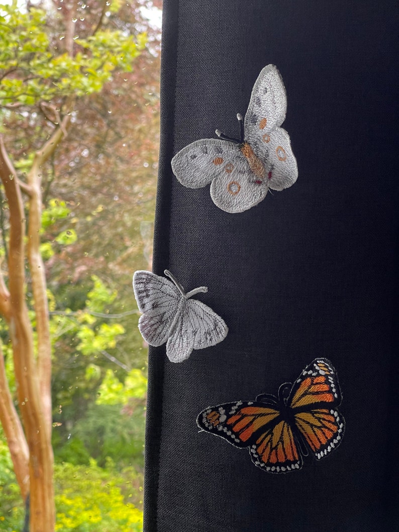 Butterfly Patches Embroidered - Etsy