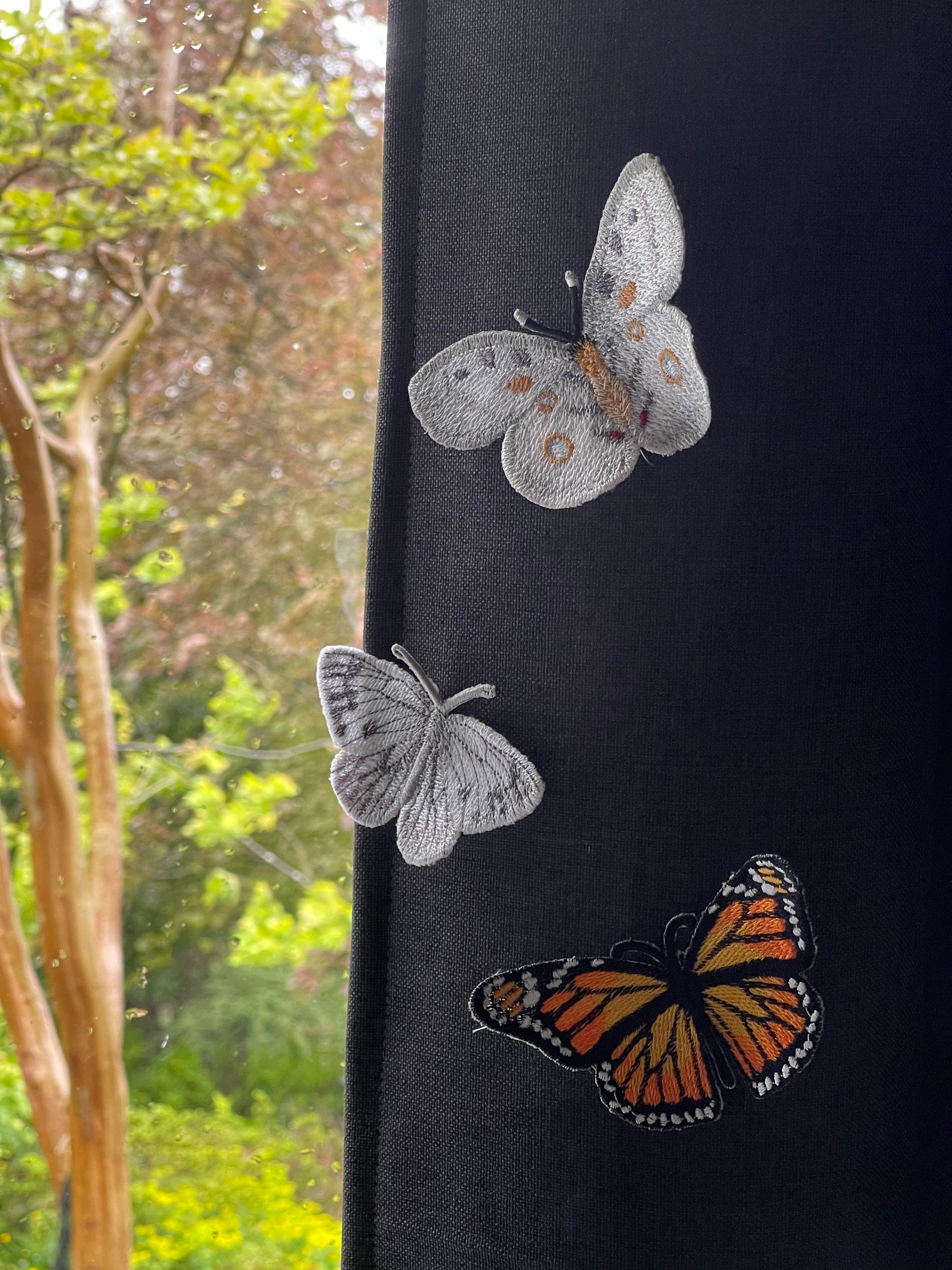 Butterfly Patches Embroidered - Etsy