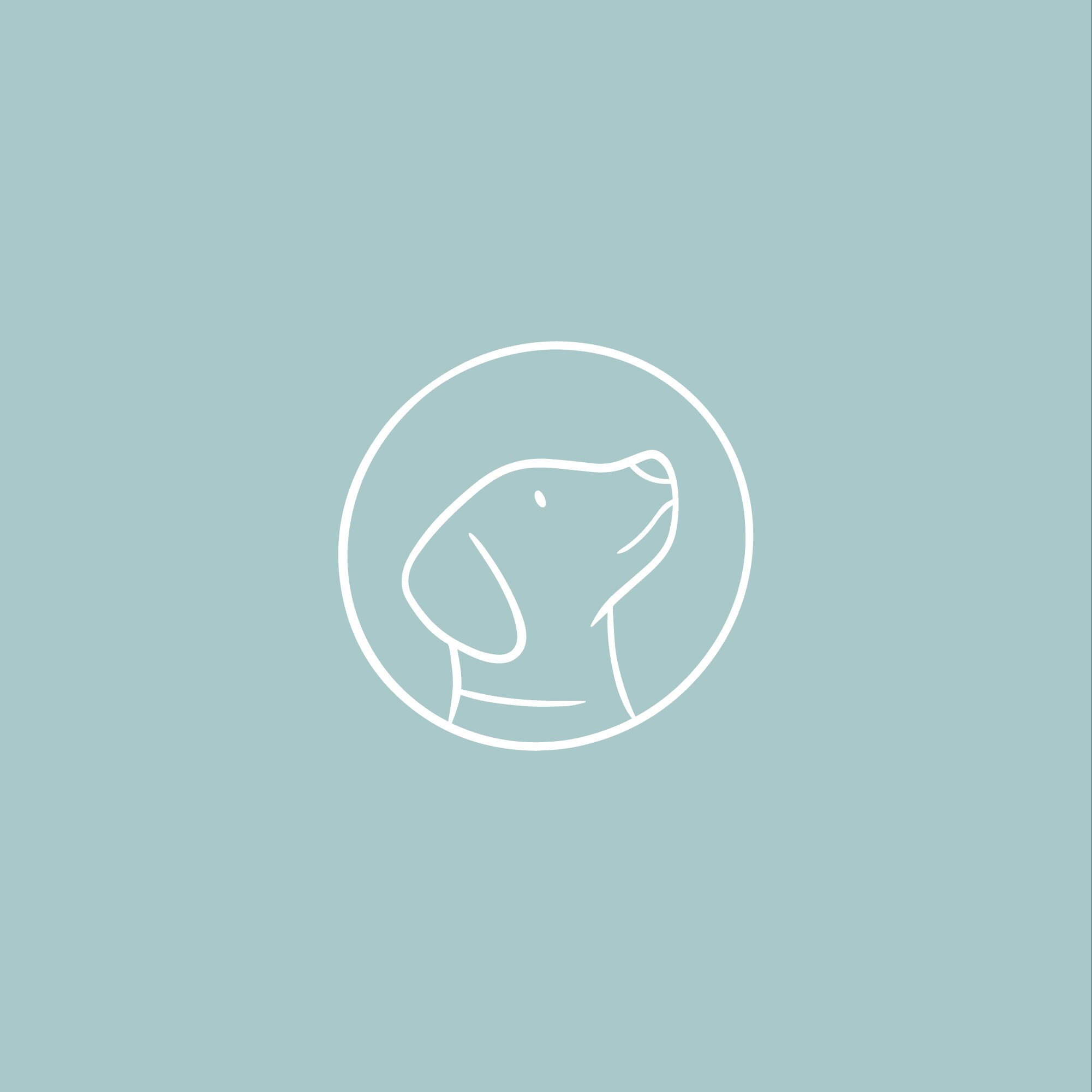 Hand Drawn Dog Logo Design, Premade Branding Kit, Dog Grooming Logo ...