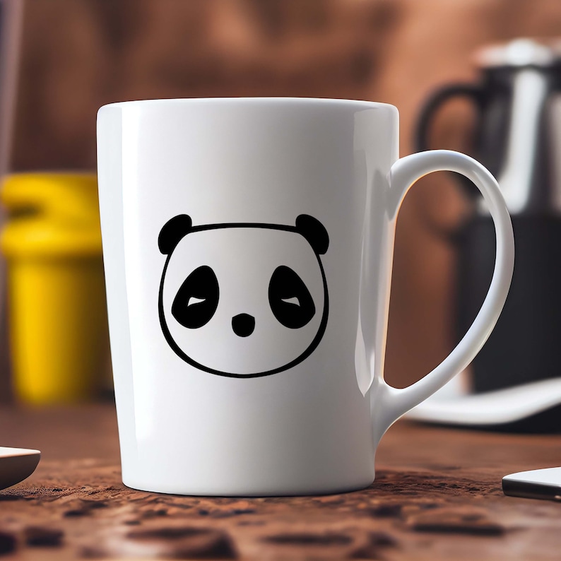 Panda Svg Panda Bear Svg Peeking Panda Svg Vector File in SVG DXF and ...