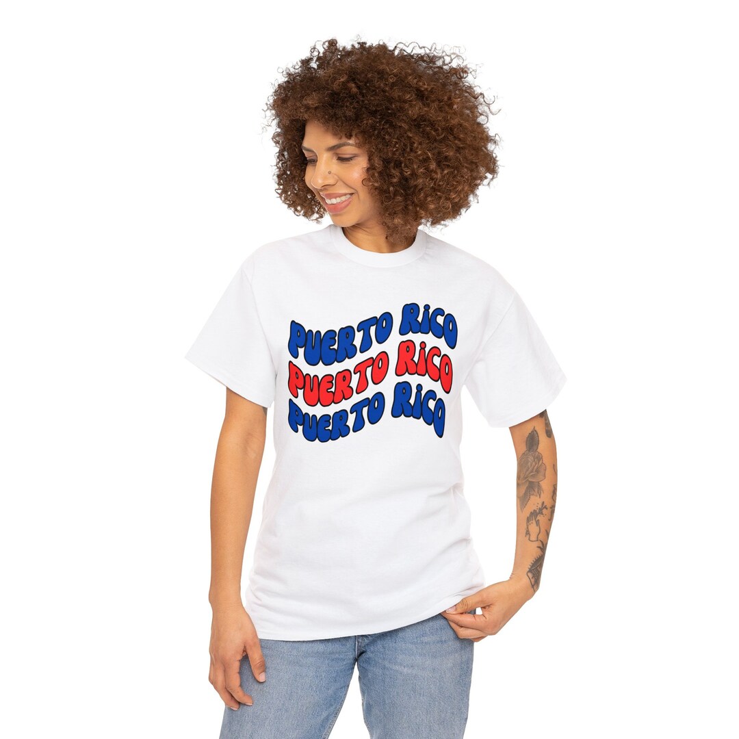Puerto Rico Wavy Shirt, Boricua Wavy Shirt - Etsy