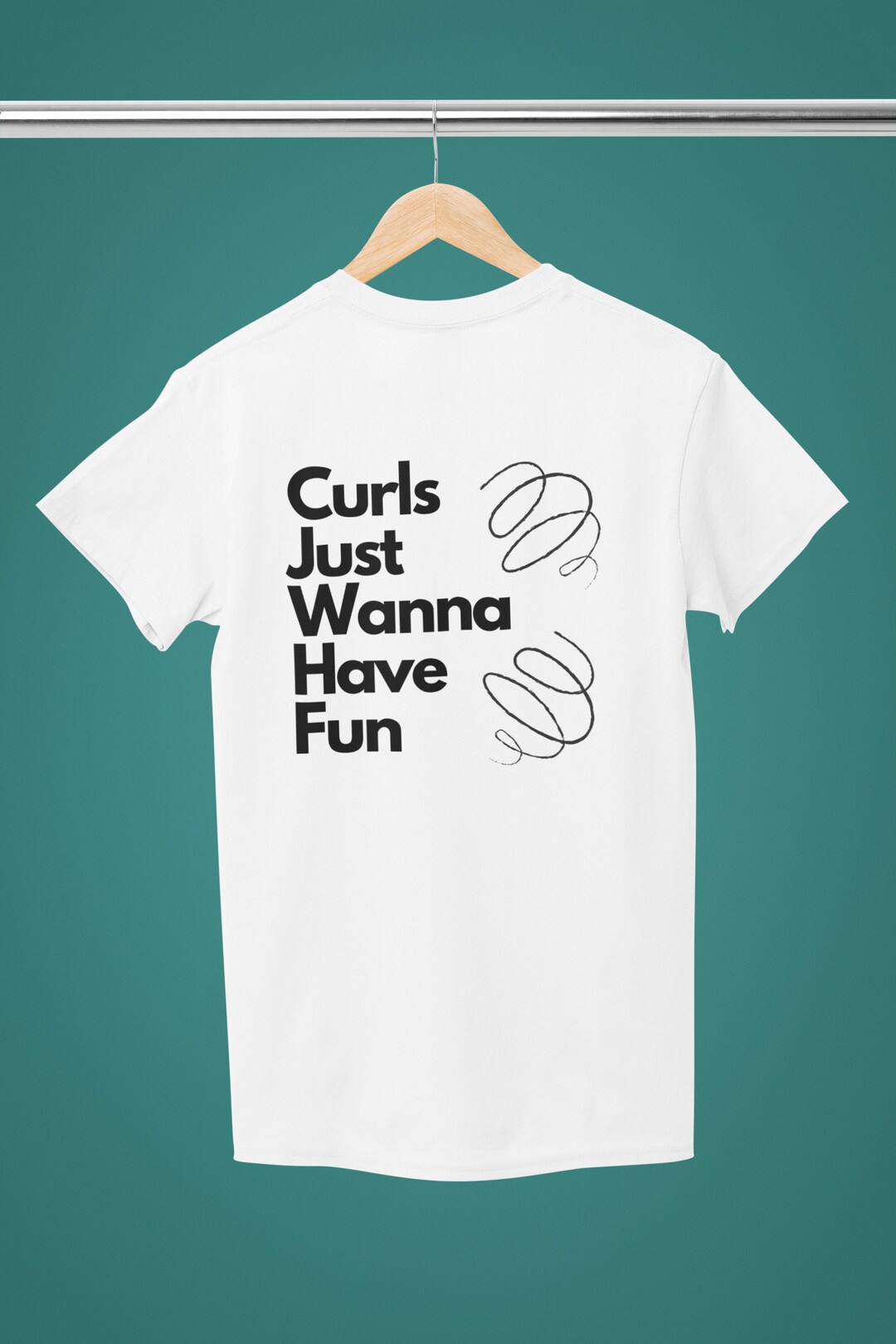 Curly Hair Cute SVG File for Cricut, Silhouette, Hair Stylist Apron ...
