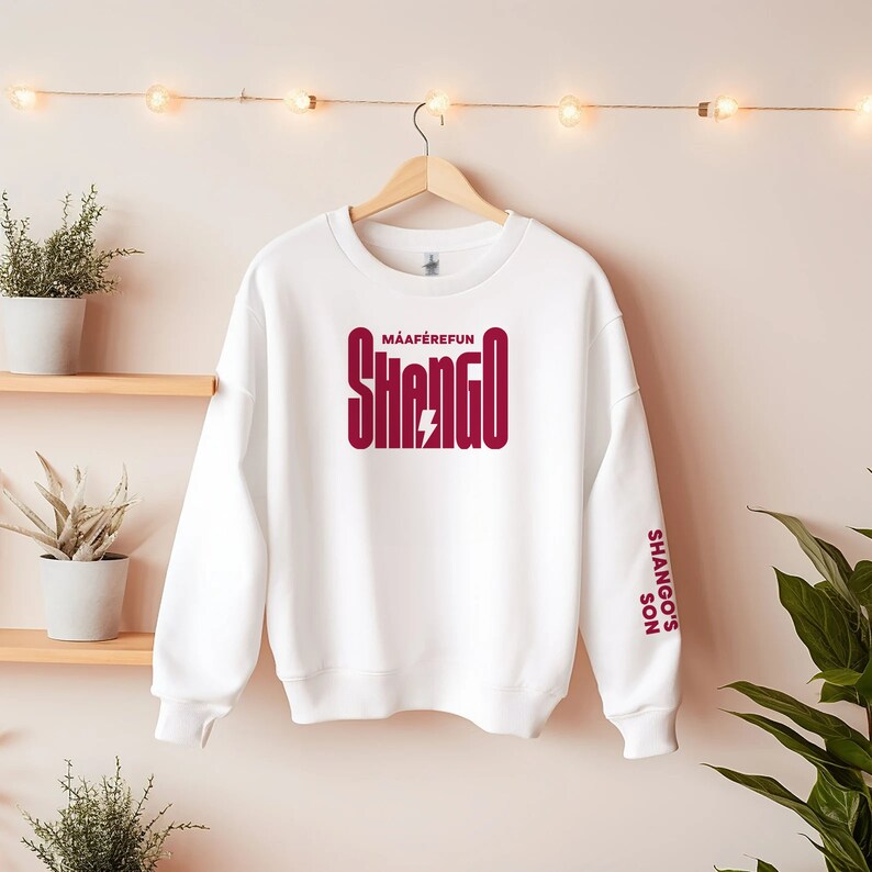 Shango T-shirt: Yoruba Orisha Thunder God, African Spirituality - Etsy