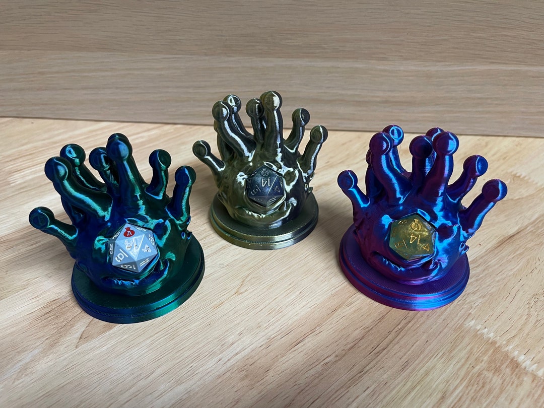 Evil Eye D20 Dice Guardian Dice Holder Dnd D&D RPG Tabletop Dice Game ...