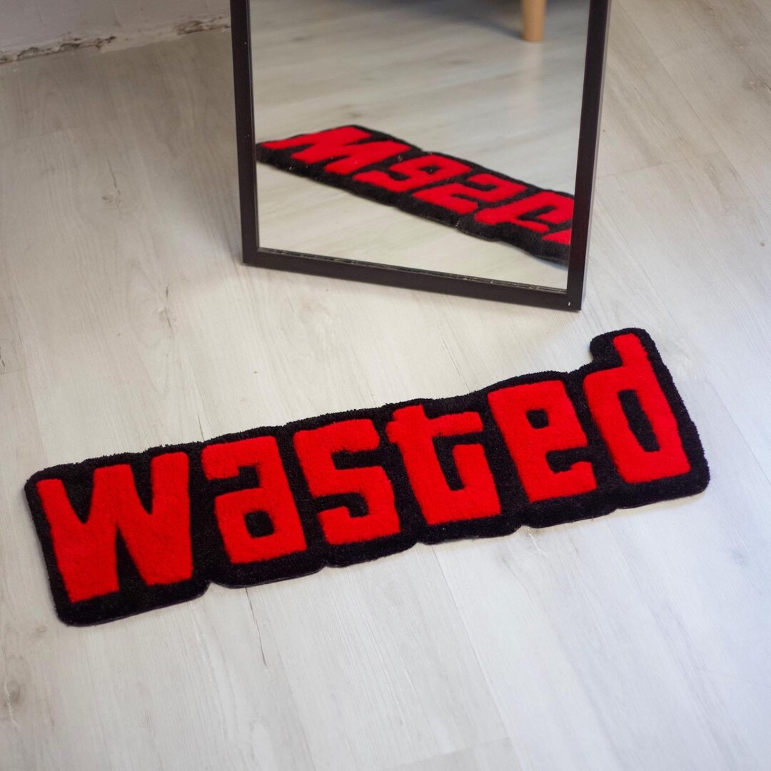 Custom Tufted Rug, Wasted, Rugs for Bedroom Aesthetic, Shoes Room Decor ...