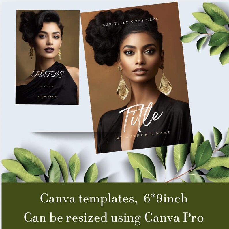 Editable Ebook and Book Cover Page Templates, Luxury Ebook Cover Pages ...