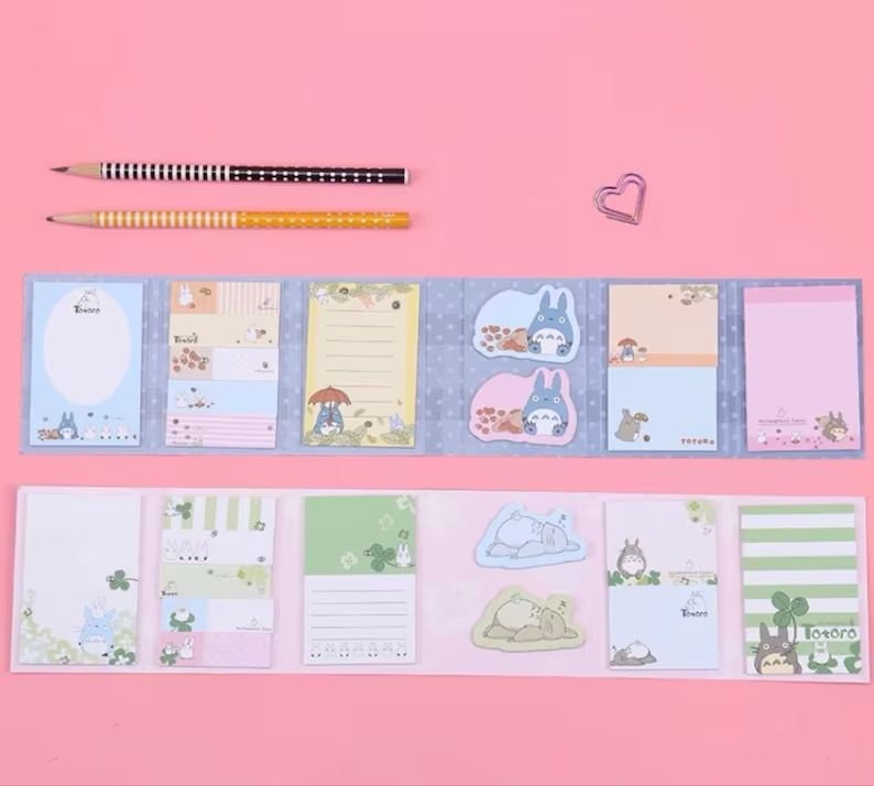 Studio Ghibli Sticky Notes - Etsy