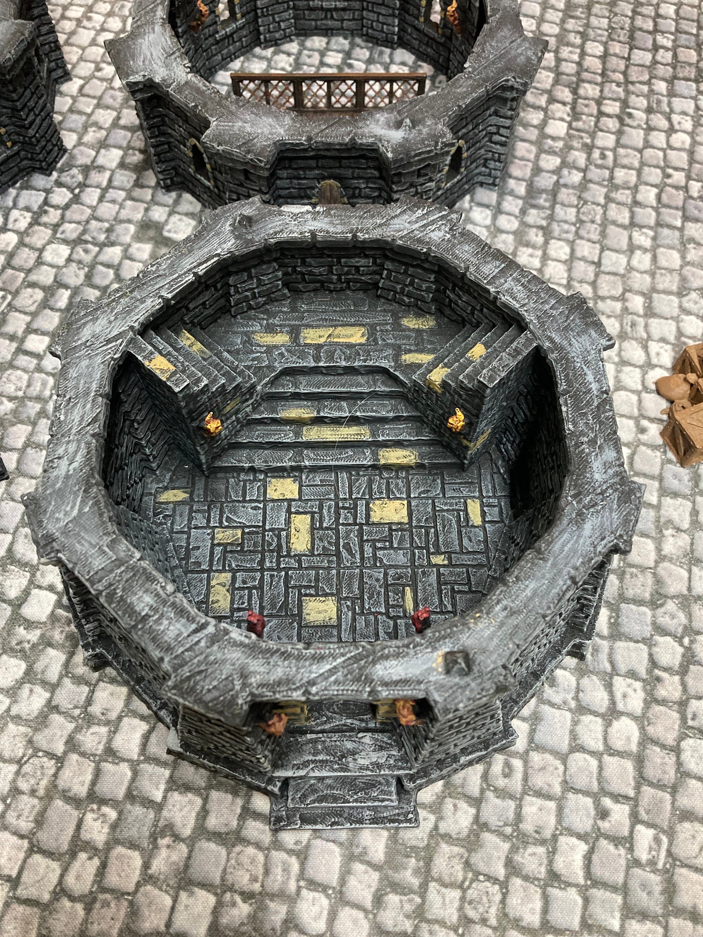 Painted Ulvheim Four Story Tower 28mm Terrain Scenery - Etsy