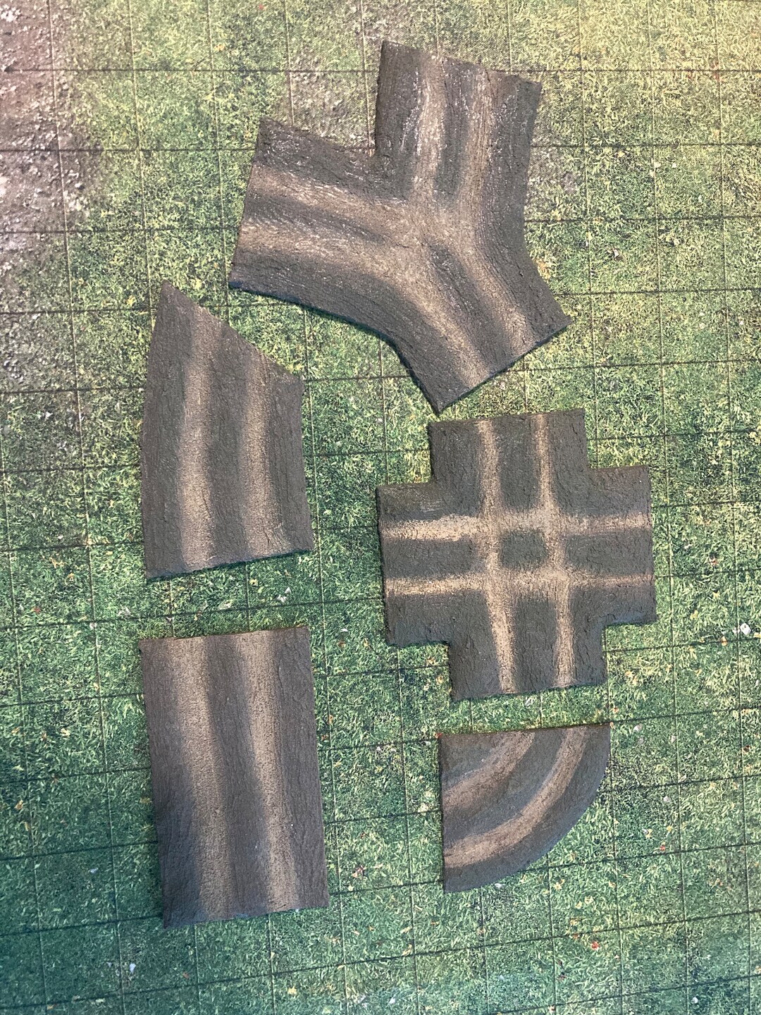 15mm/28mm Painted Road Terrain Scenery - Etsy
