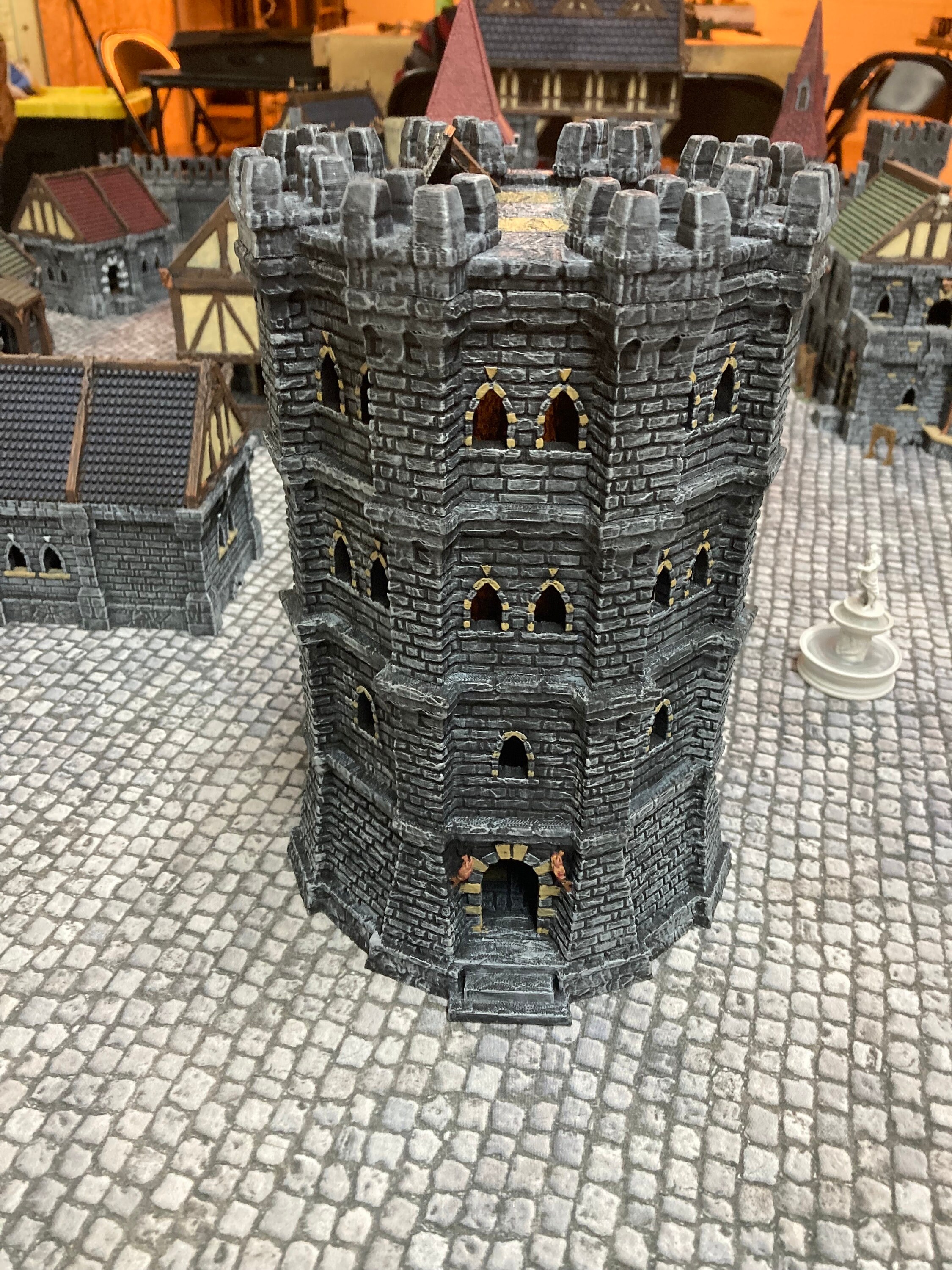 Painted Ulvheim Four Story Tower 28mm Terrain Scenery - Etsy