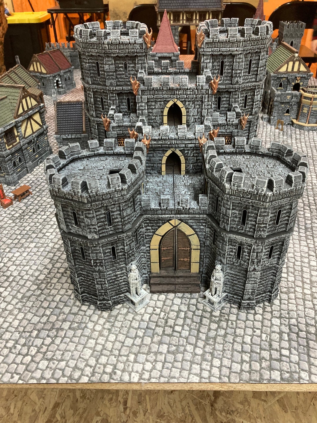 Painted Ulvheim Castle 28mm Terrain Scenery - Etsy