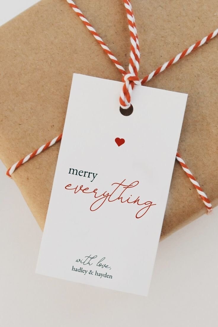 Christmas Gift Tag - Etsy