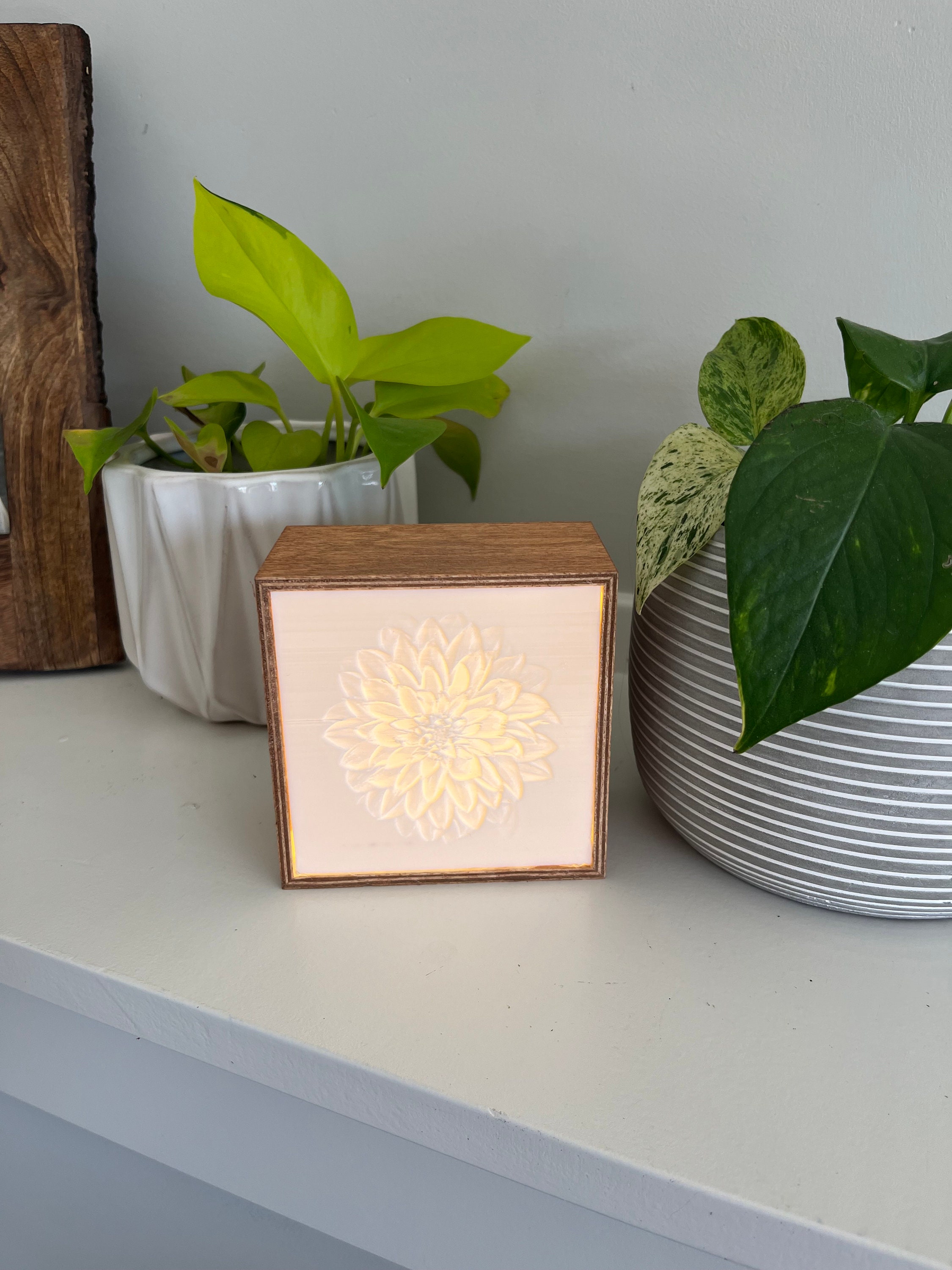 Custom Lithophane 3D Print Shadow Box Personalized Photo - Etsy