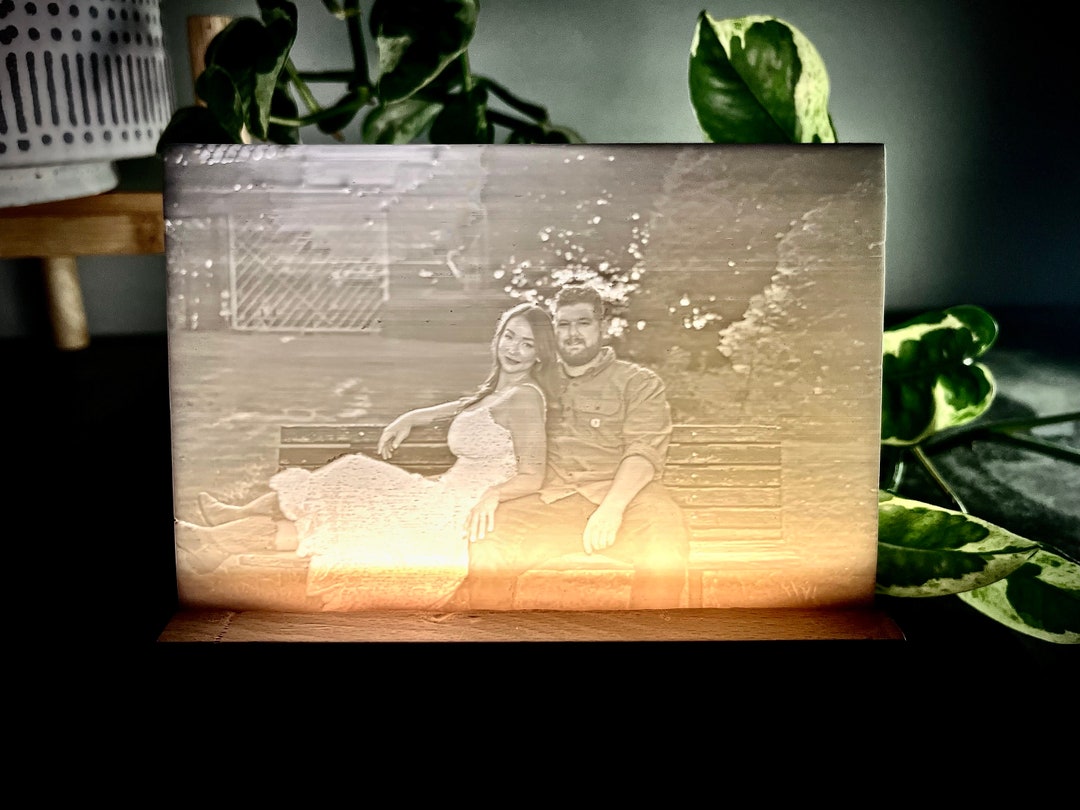 Custom Lithophane Night Light | Personalized 3D Print Lamp With LED ...