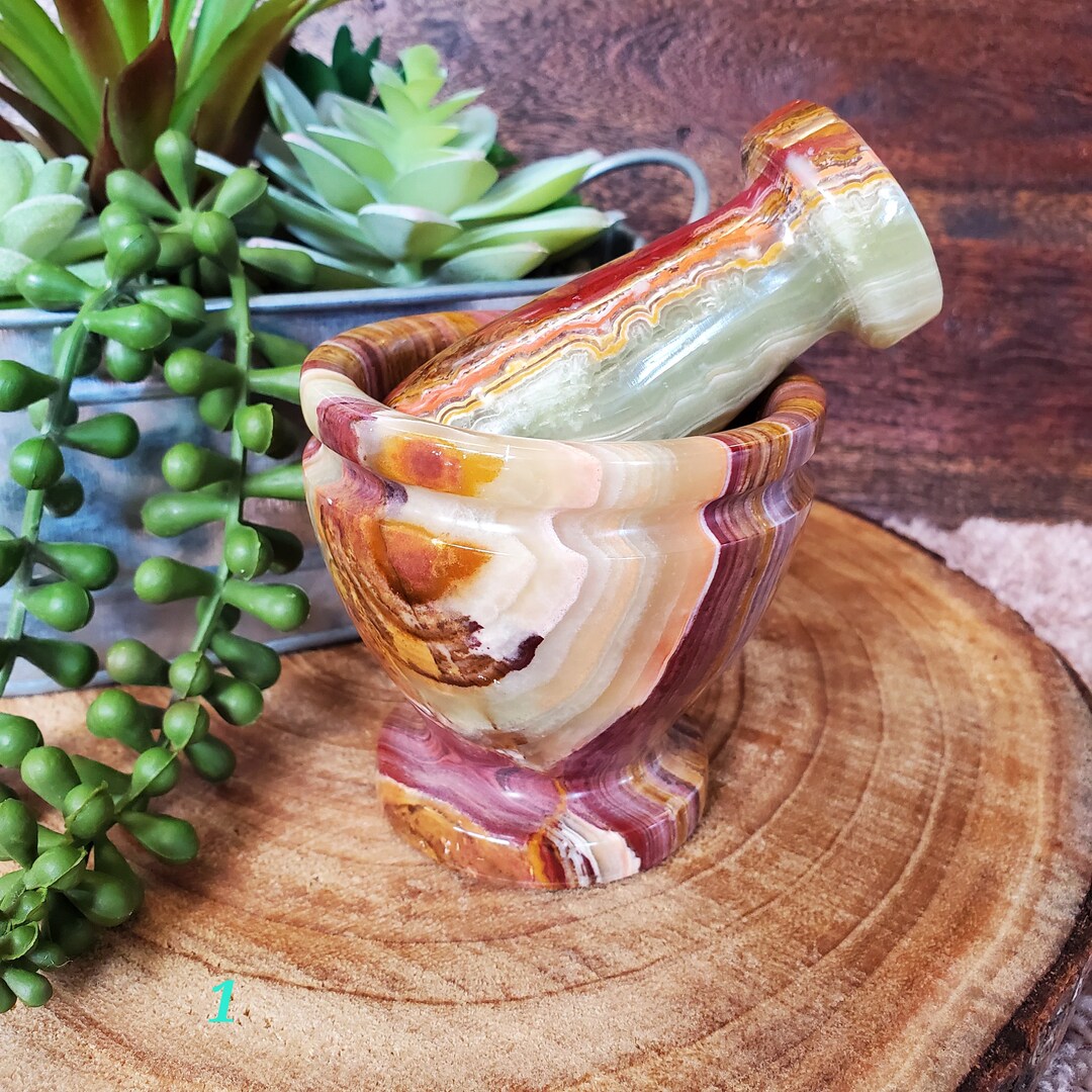Afghanistan Jade Mortar and Pestle Set, Afghan Jade Carving, Spice ...
