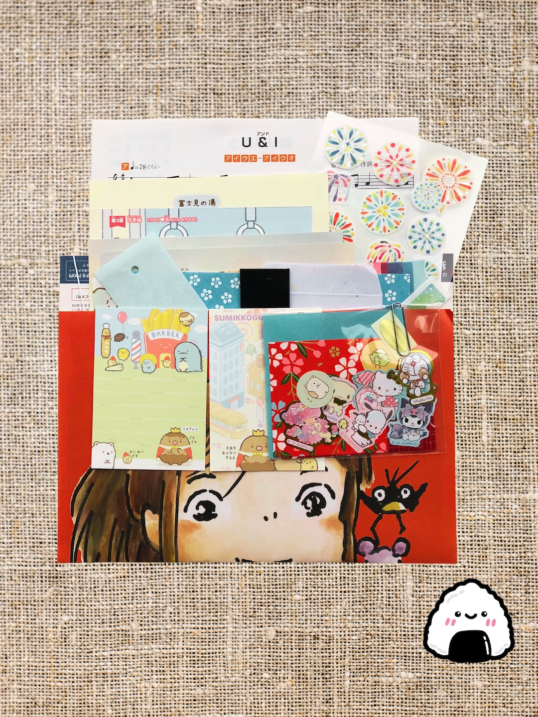 Journal Kit Cute Japanese Character Set Over 40 Pieces High Quality ...