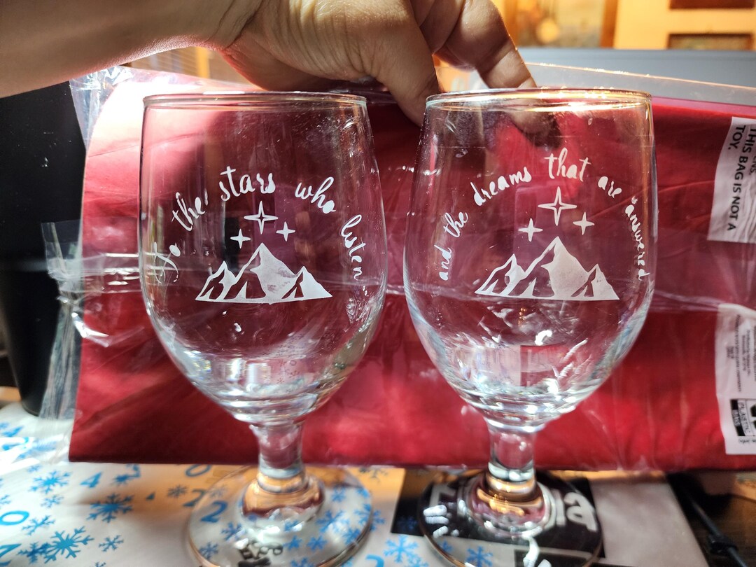 ACOTAR Drinking Glasses - Etsy